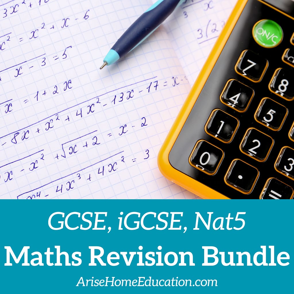 Maths Revision Bundle: iGCSE Maths, Nat5, & GCSE - Arise Home Education