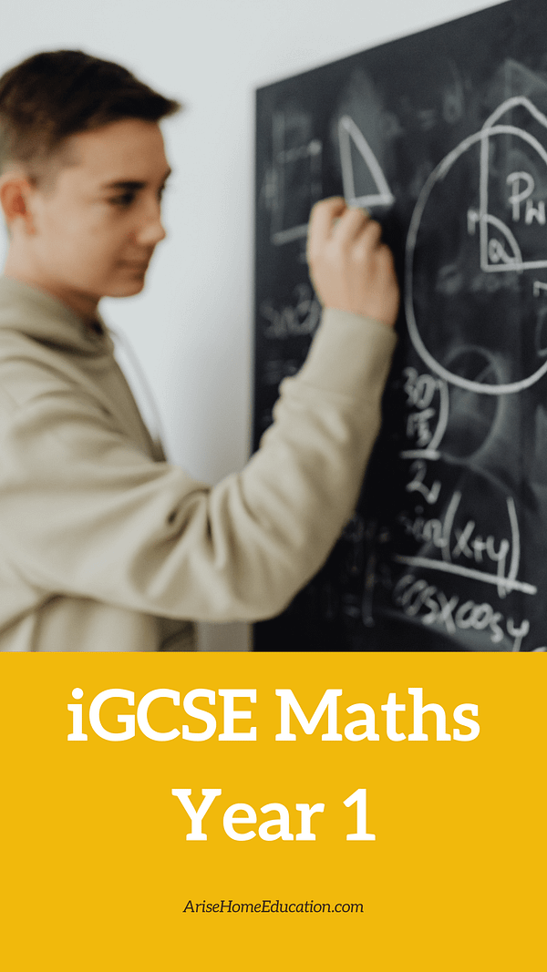 iGCSE Maths: Year 1 - Arise Home Education
