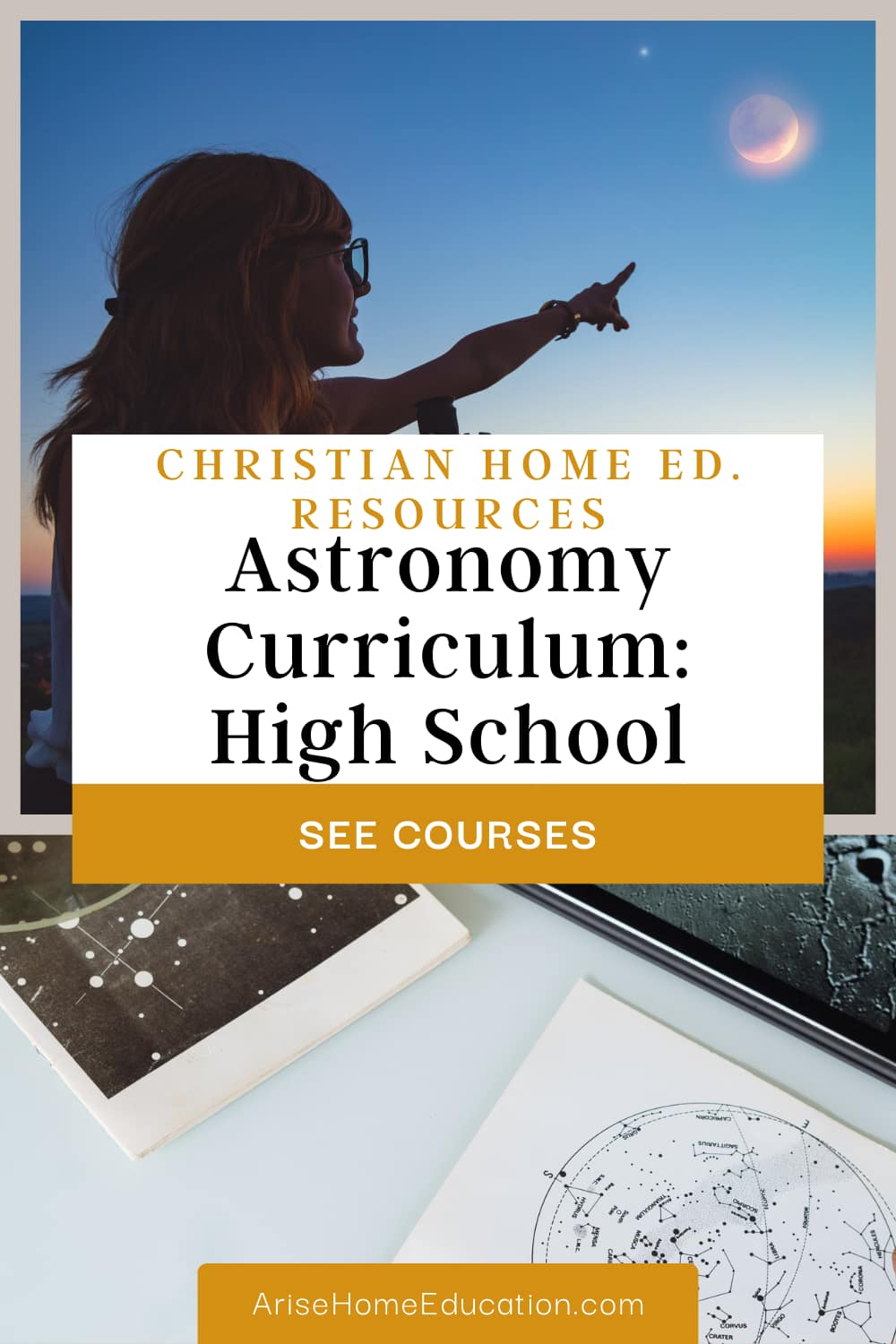 Astronomy Curriculum: High School | UK Home Ed Resource